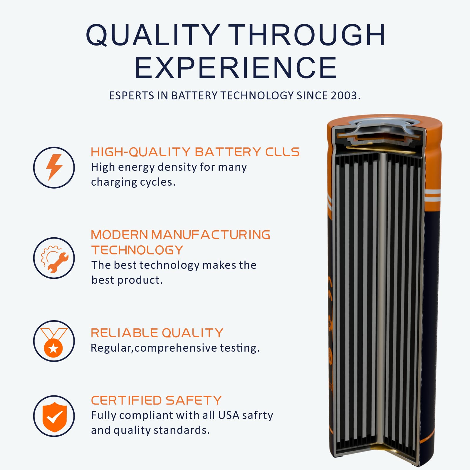 Snapklik.com : Laxon 18650 Rechargeable Battery 37V 3000mAh Batteries ...