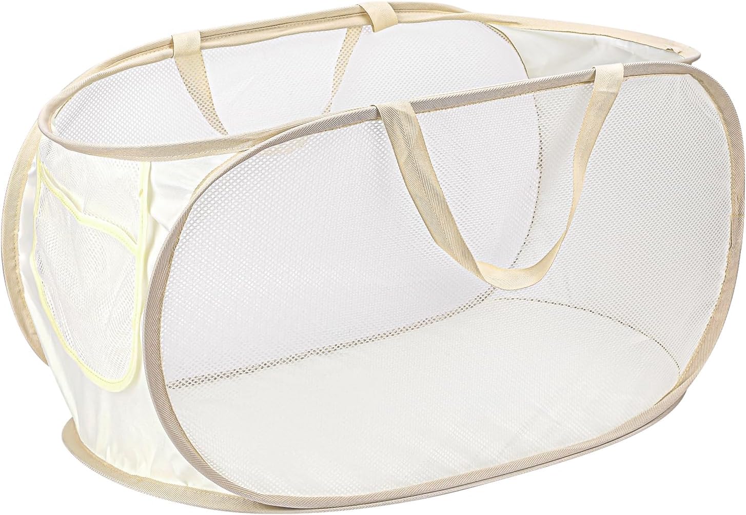 Amazon.com: Pop Up Mesh Laundry Basket, Foldable Mesh Laundry Basket ...