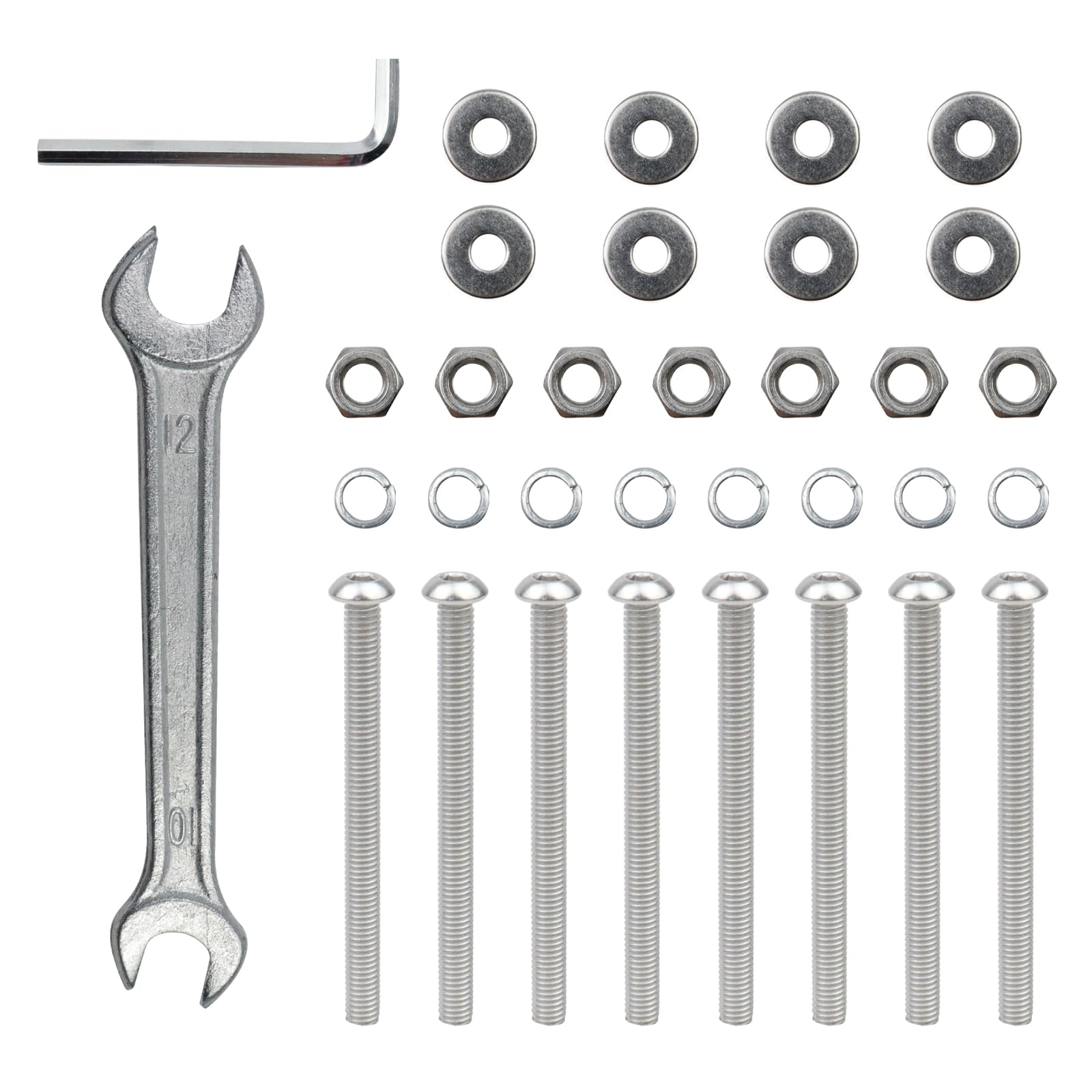 Snapklik.com : Bed Frame Bolts And Nuts Kit,Screws Bolts And Nuts ...