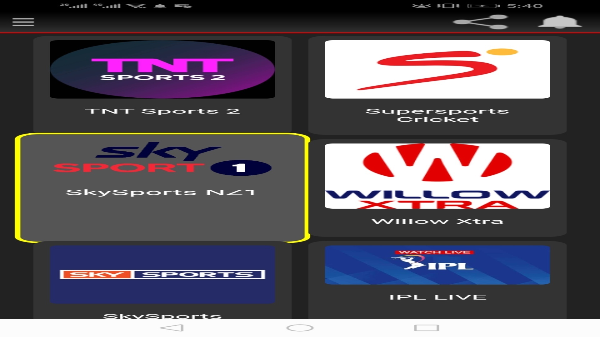 Ptv Sports Live Tv App - App on Amazon Appstore