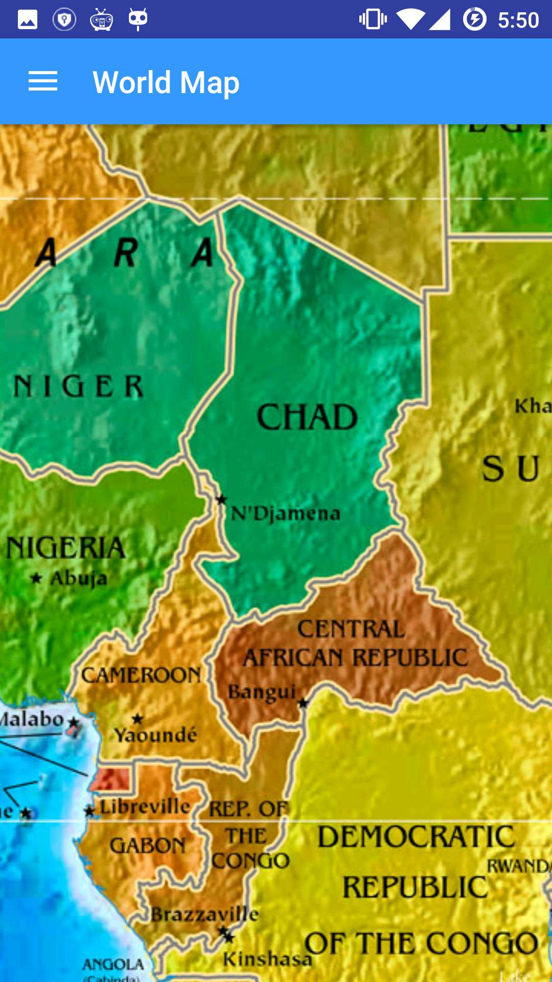 World Map - App on Amazon Appstore