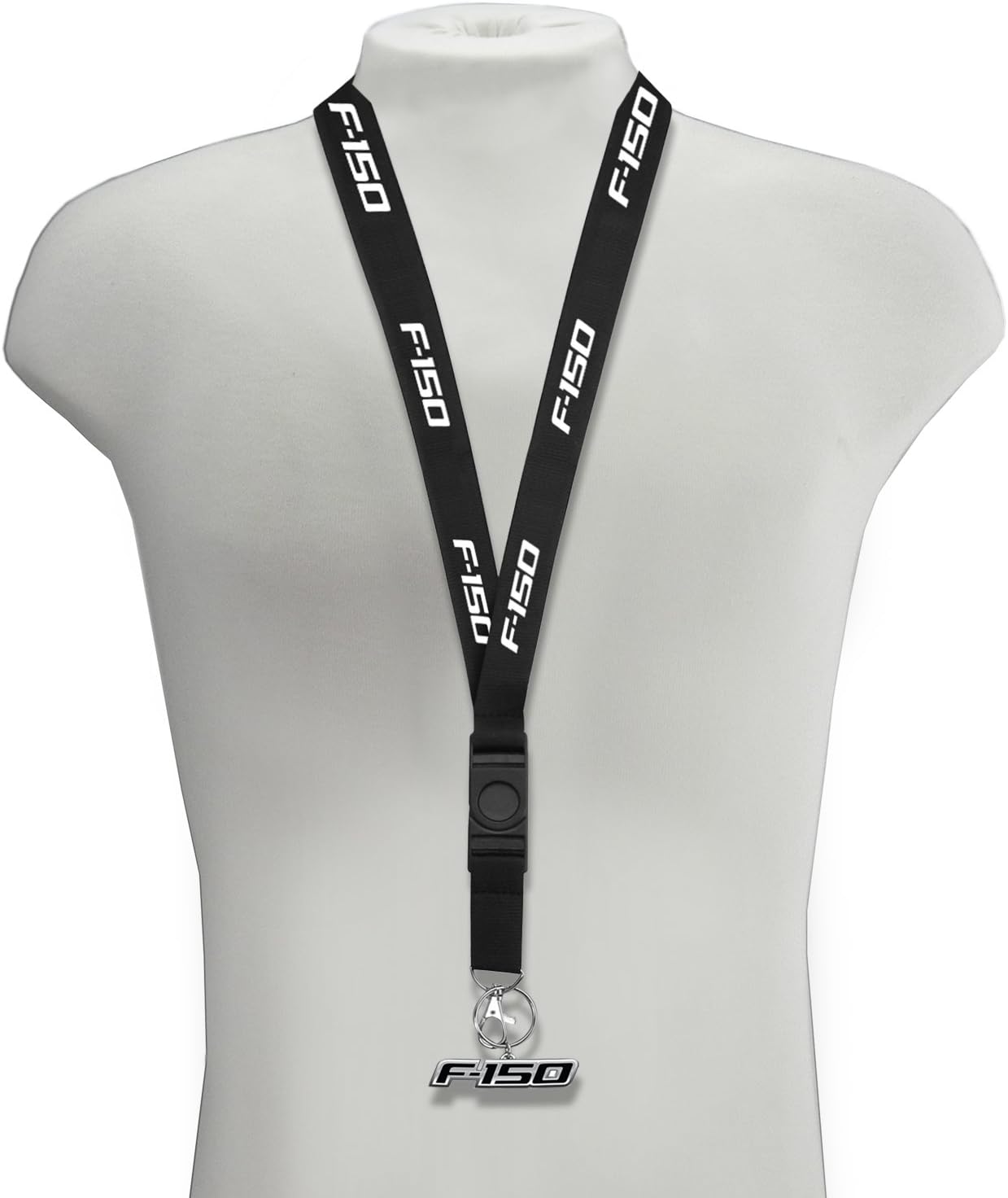 Amazon.com: Au-TOMOTIVE GOLD Lanyard Key Chain for Ford (Black ...