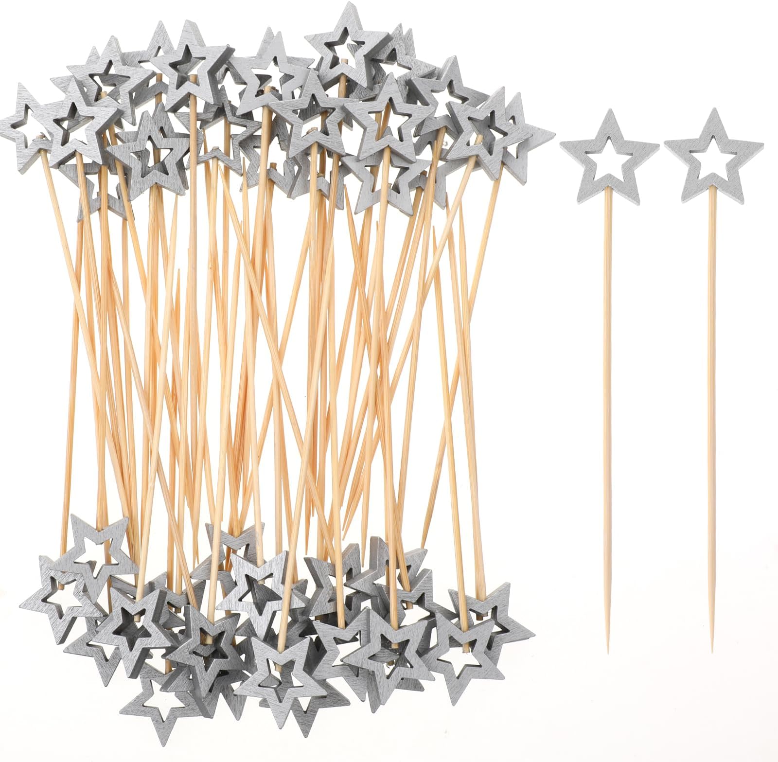 Amazon.com | Augoog 200Pcs Golf Tee Cocktail Picks,4.7 Inch Multicolor ...