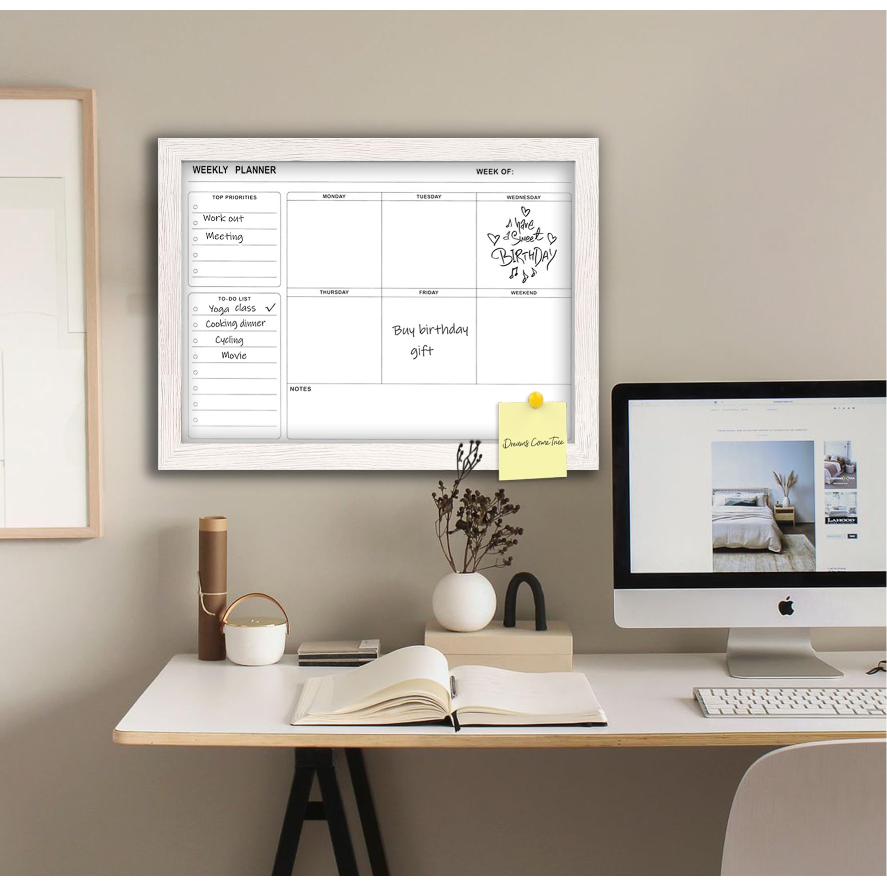 Whiteboard Home Office Setup Ideas 1,086 Home Office Whiteboard Stock