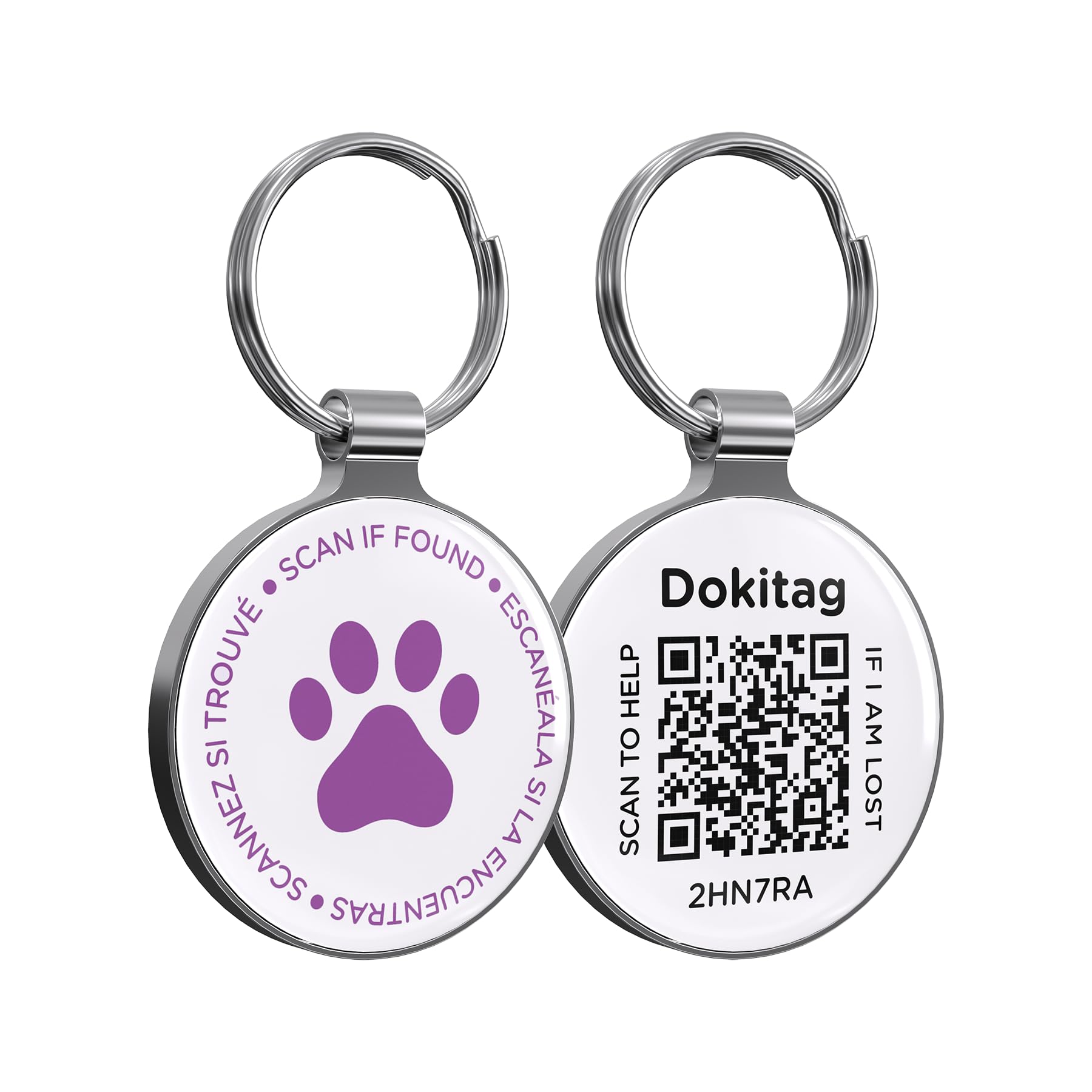 Snapklik.com : QR Code Dog Tag, QR Code Pet ID Tag, Dog ID Tag, Pet ...
