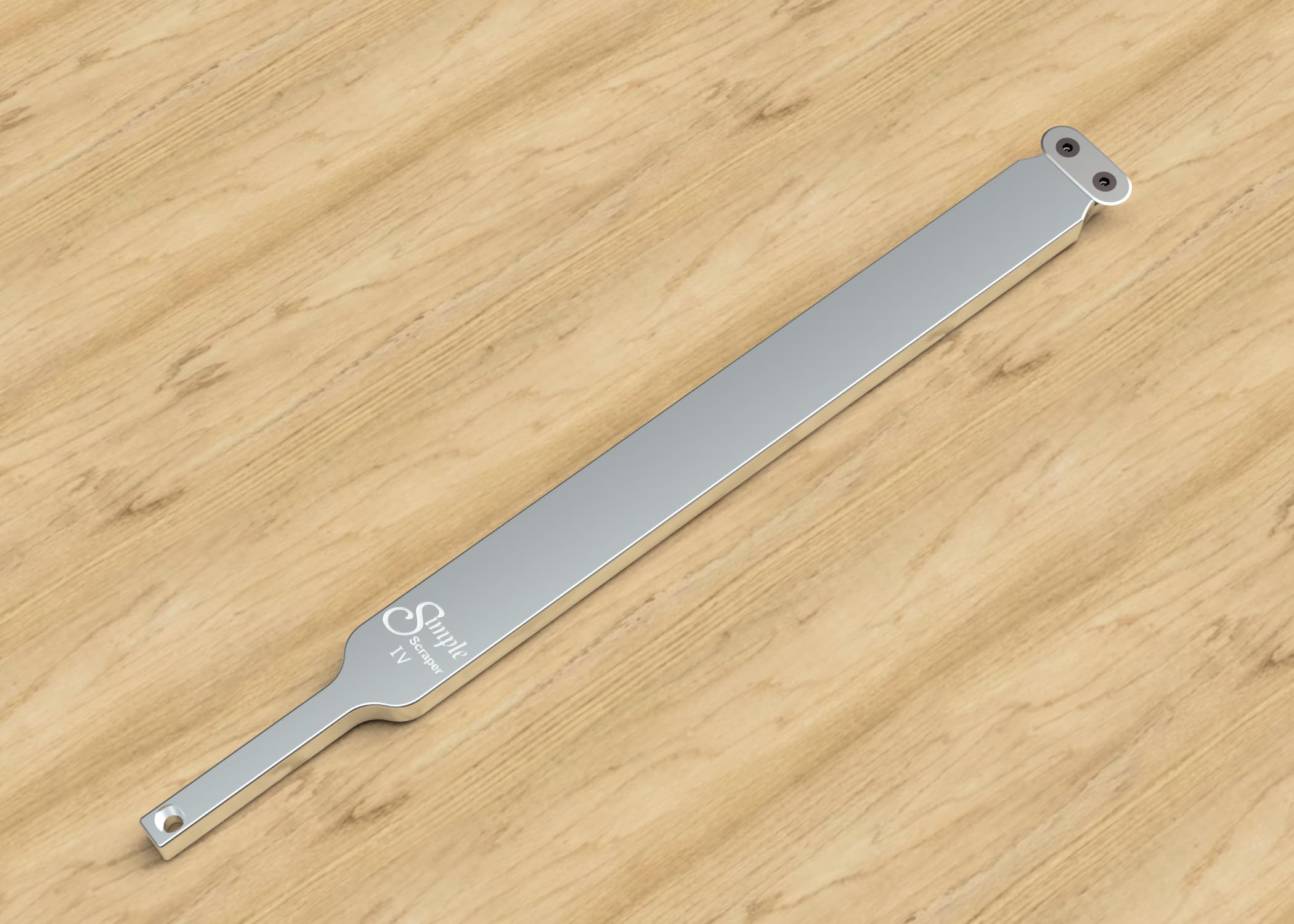 Simple Woodturning Tools Simple Scraper IV 12" long carbide scraper for ...