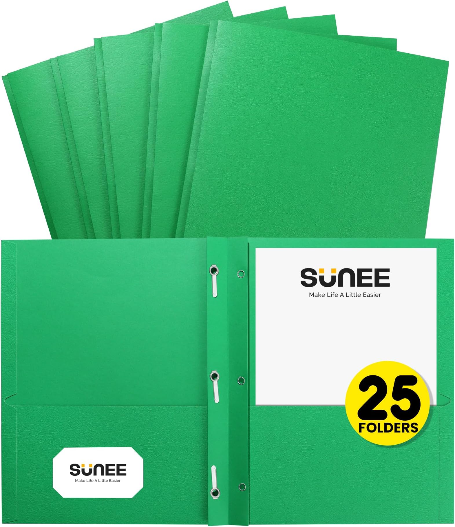 Amazon.com : Two Pocket Folders, RAZCC 50 Pack Two Pocket Folders with ...