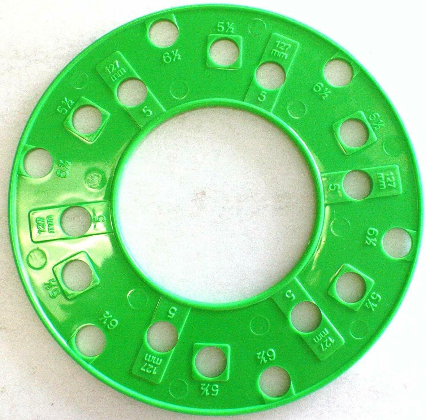 Amazon BBGIY 6 LUG WHEEL BOLT PATTERN TEMPLATE TOOL GUIDE GAUGE Amazon BBGIY 6 LUG WHEEL BOLT PATTERN TEMPLATE TOOL GUIDE GAUGE