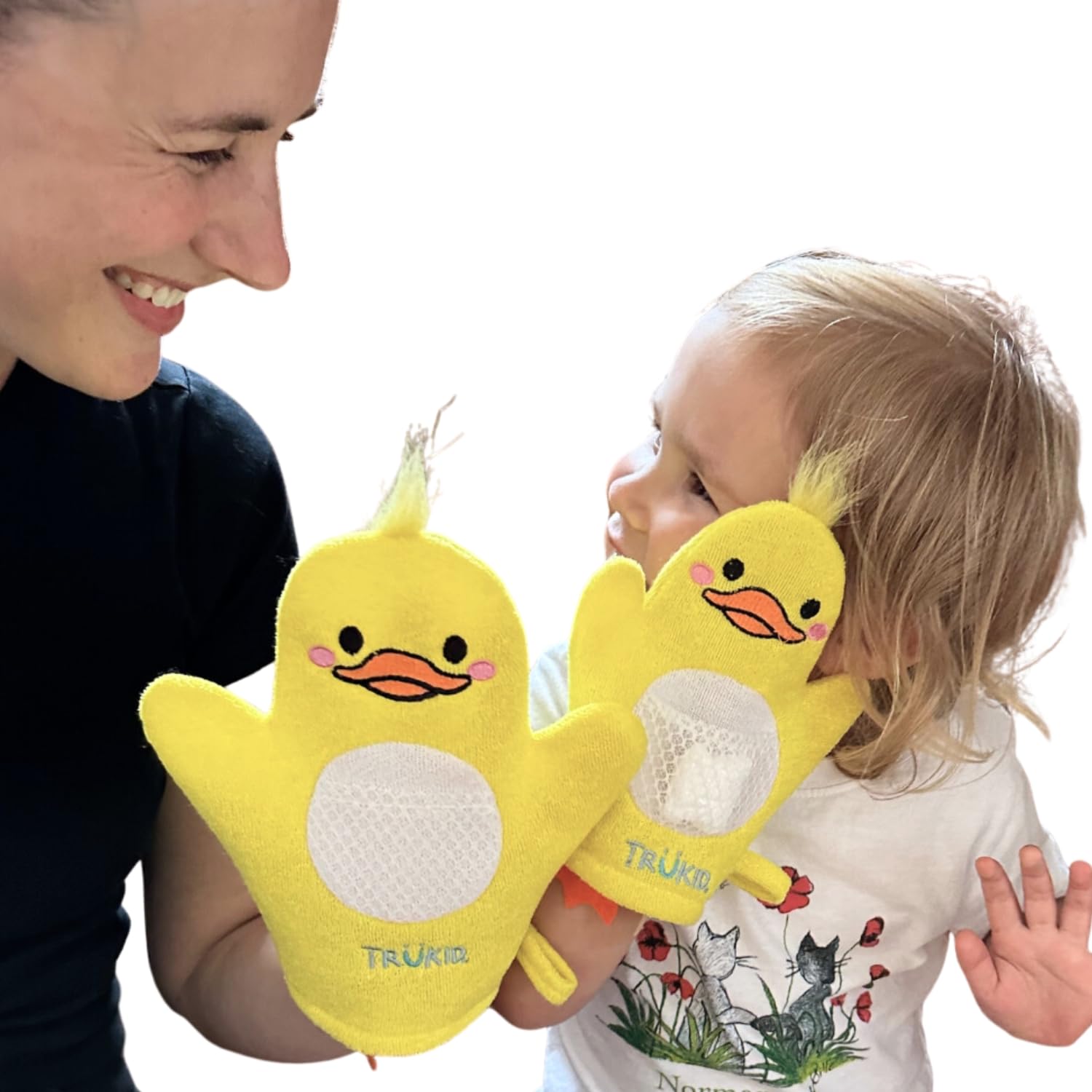 Amazon.com: TruKid BubbleGlove, Bath Wash Gloves-Sponge - Hand Puppet ...