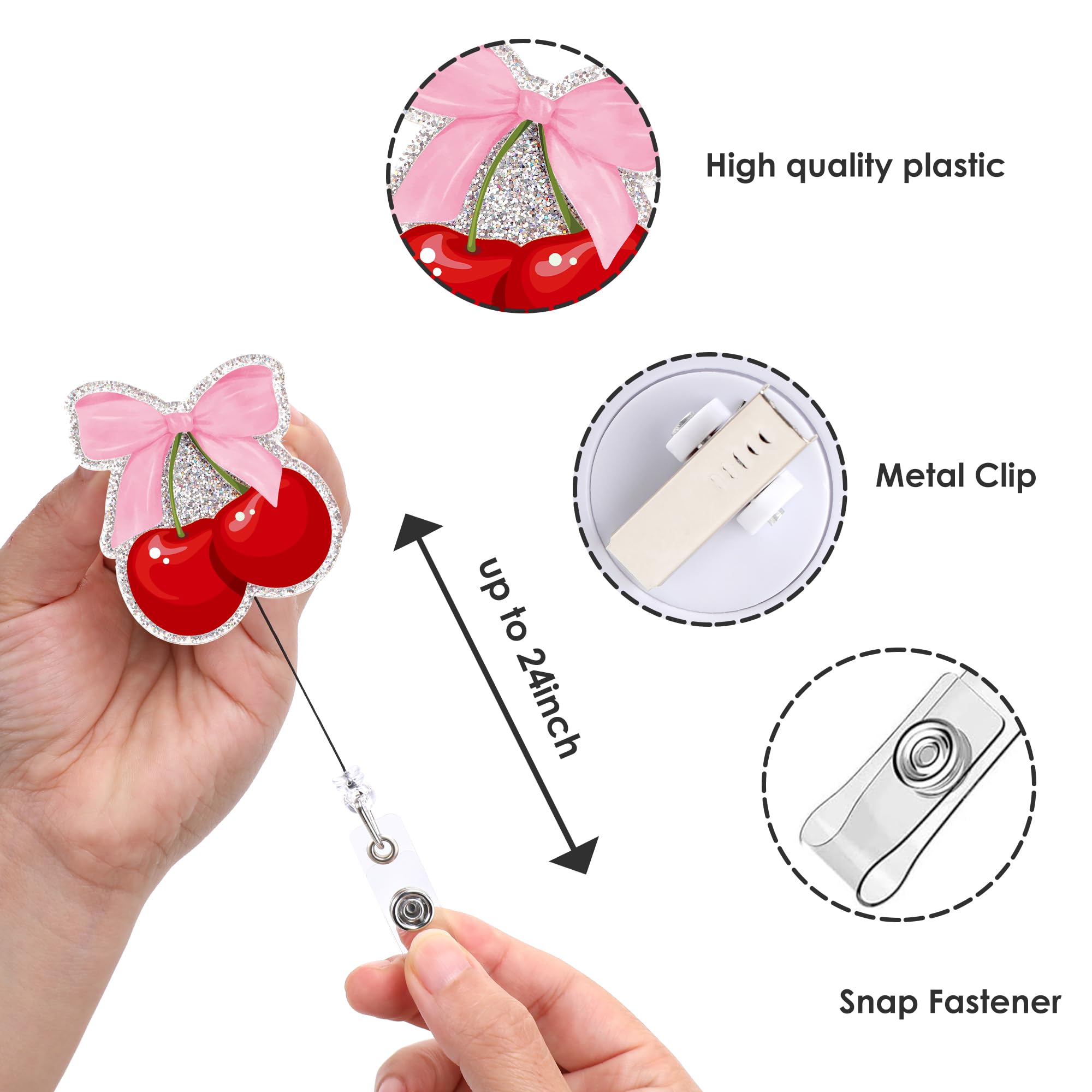 Black Border Bathroom Curtain Funny Red Bow Badge Reel - Cherry ...