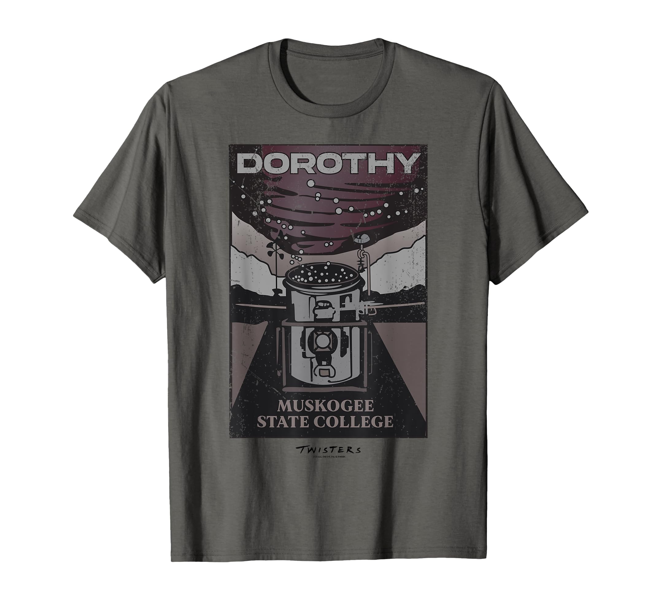 Amazon.com: Twisters Dorothy Muskogee State College T-Shirt : Clothing ...