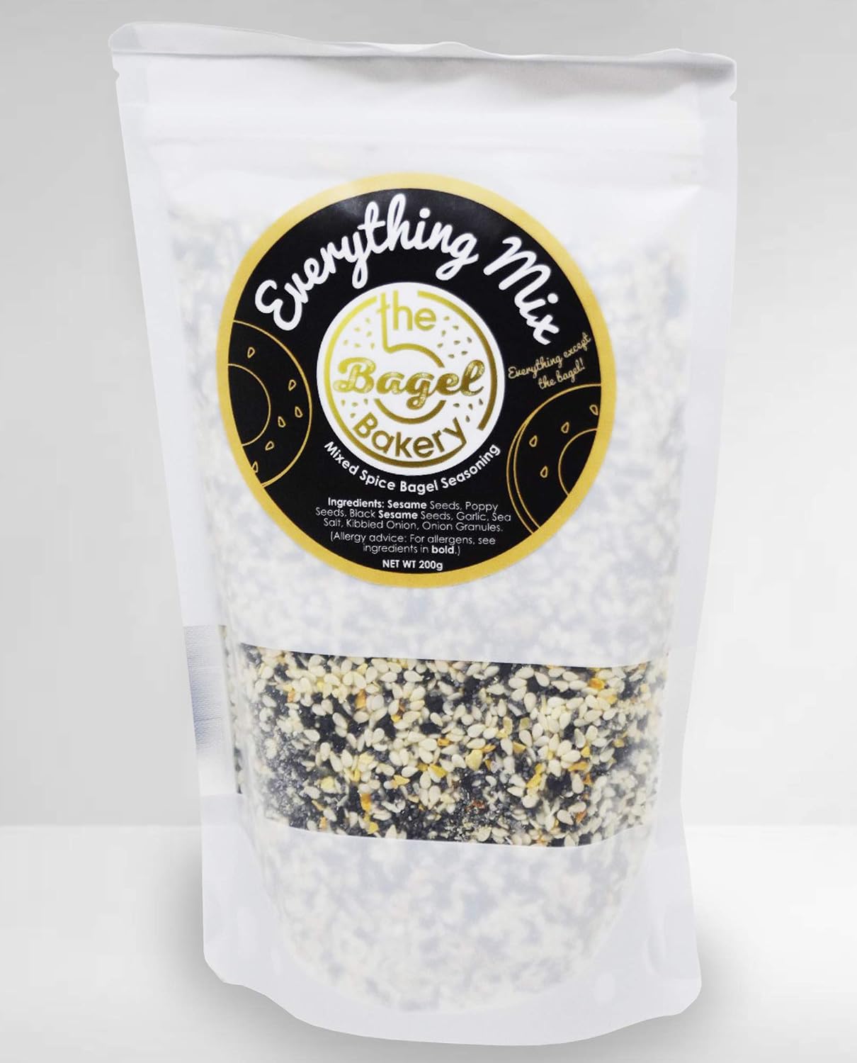 The Bagel Bakery's Everything Bagel Seasoning Mix 200g : Amazon.co.uk ...