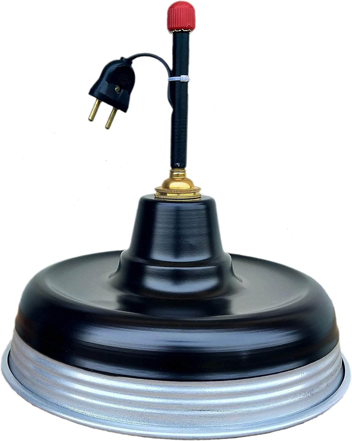 Amazon.com: Tenstar Carrom Lamp Shade with Bulb Holder (Black) : Toys ...