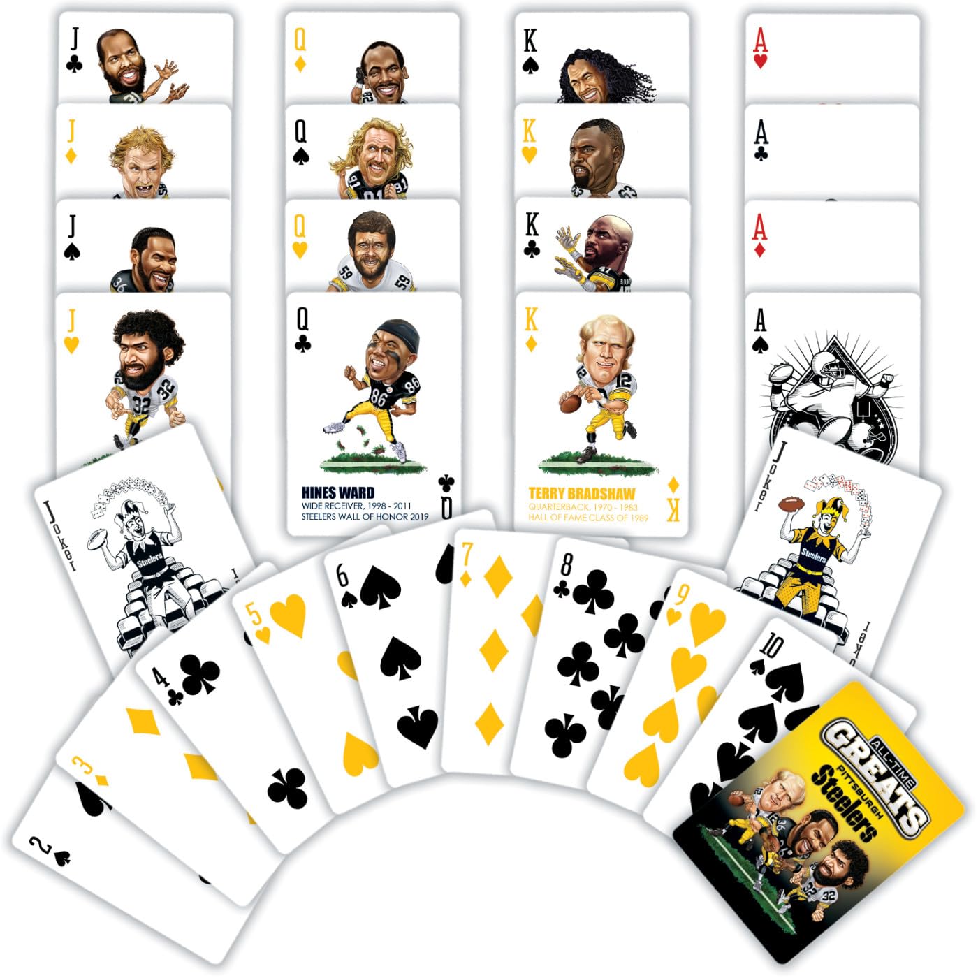 Snapklik.com : MasterPieces Family Games - Pittsburgh Steelers All-Time ...