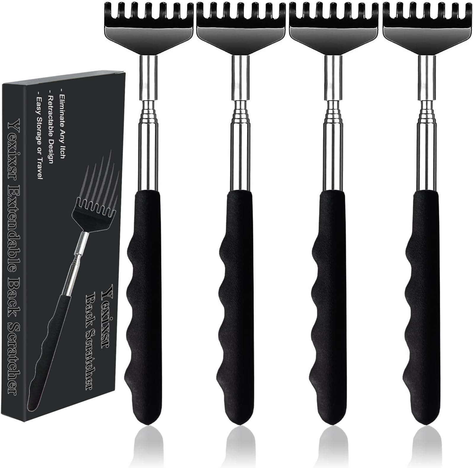 Amazon.com: 6 Packs Portable Extendable Back Scratcher, Extendable ...