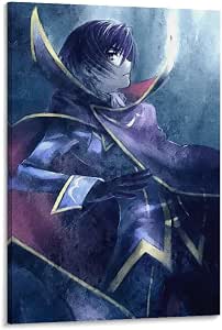 Amazon.com: ZYGEG Code Geass Anime 10 Vintage Wall Decoration Famous ...