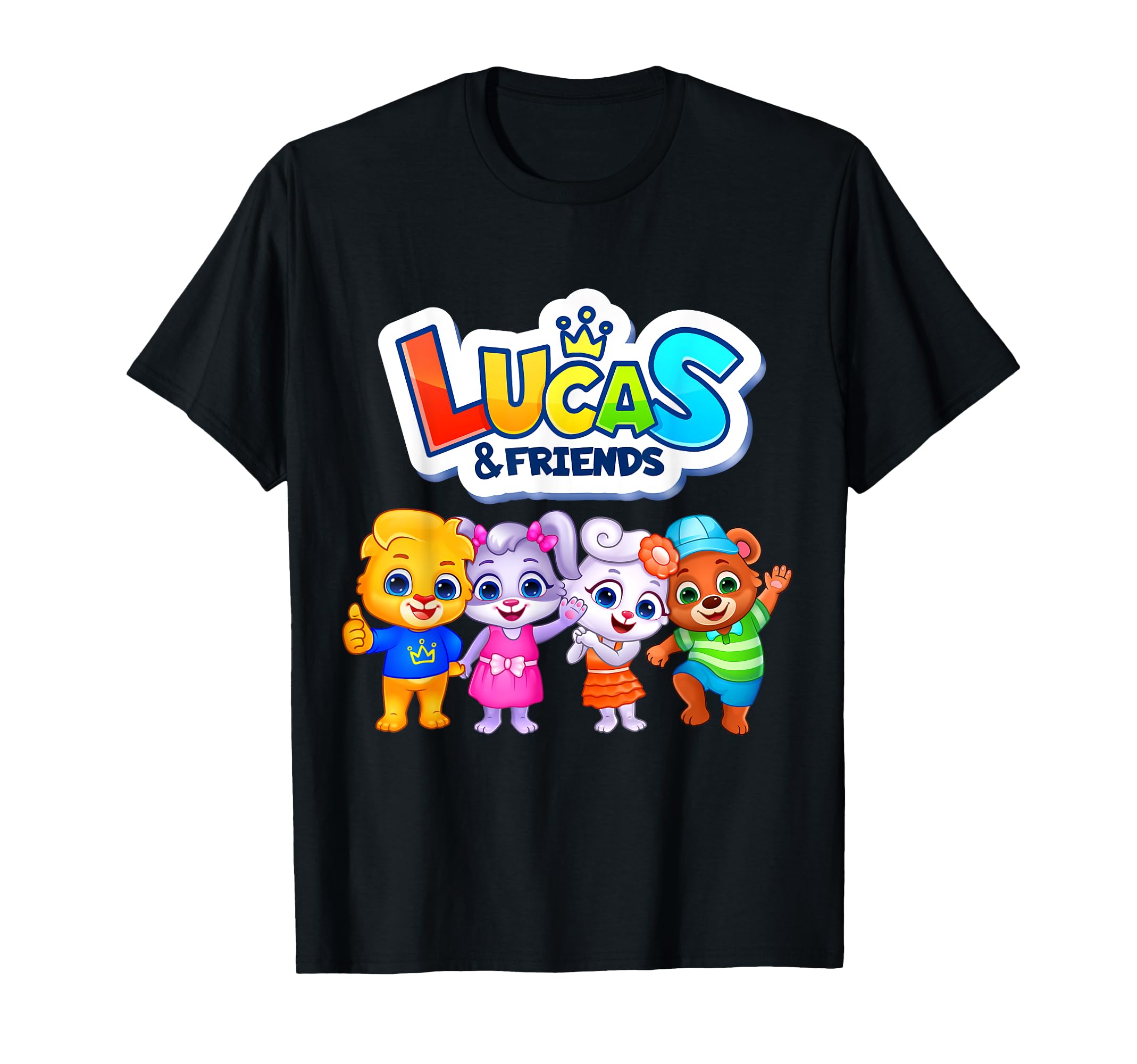 Amazon.com: Lucas and Friends by RV AppStudios Squad T-Shirt : Clothing ...