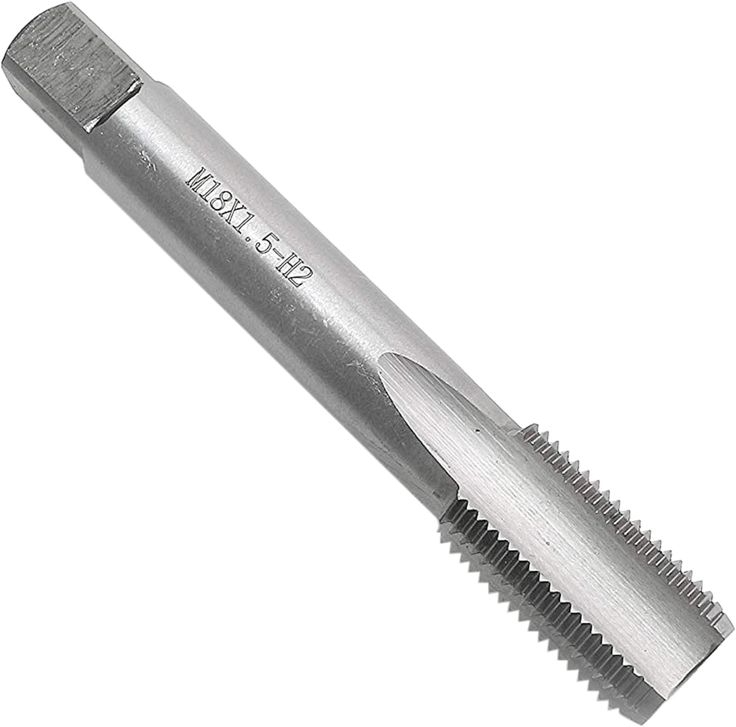 KMIAN TOOLS 18mm X 1.5 Metric HSS Right Hand Machine Tap, Plug Tap ...