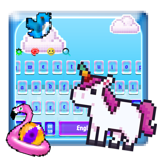 Pixel Unicorn Keyboard Theme - App on Amazon Appstore