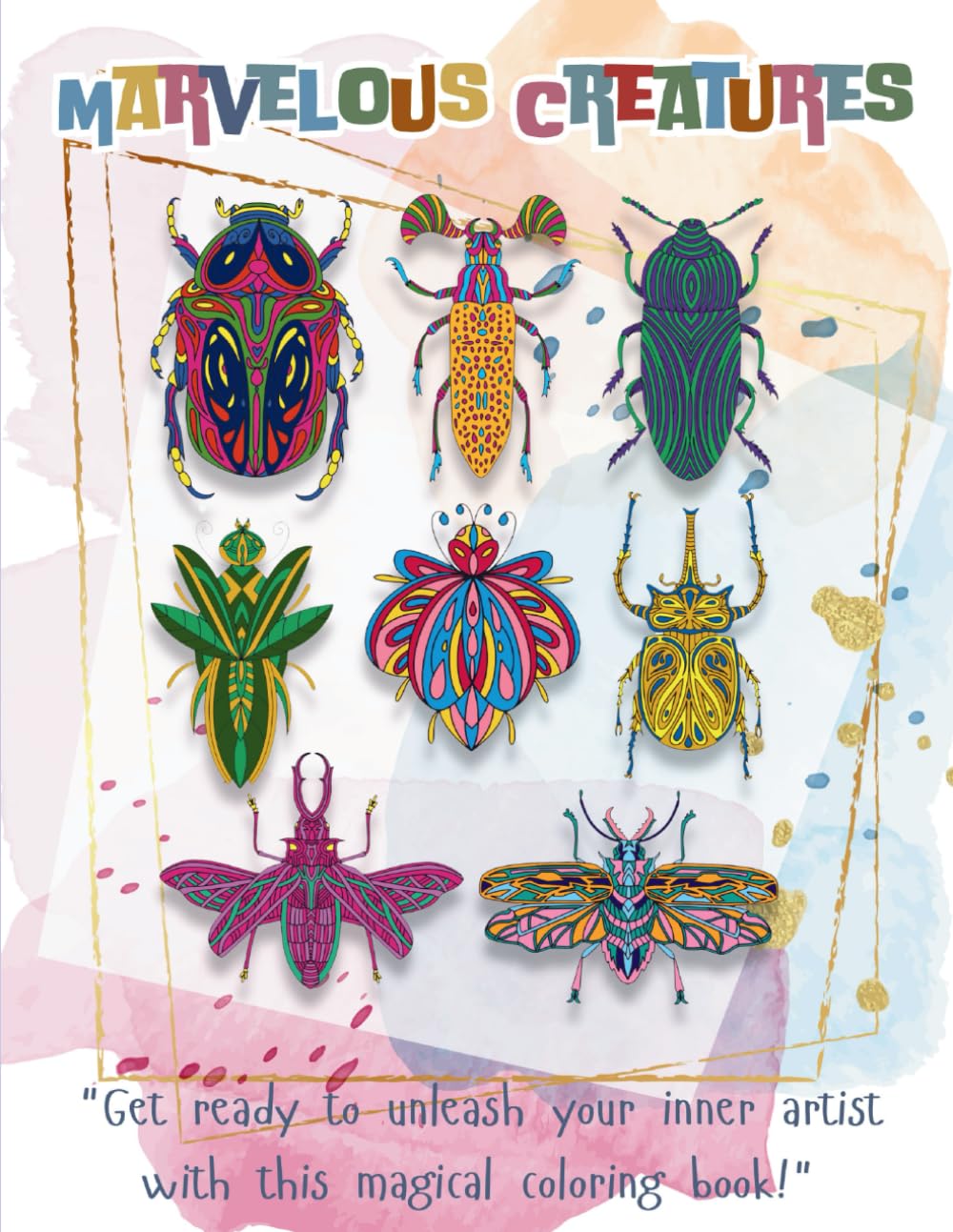 Amazon.com: MARVELOUS CREATURES: Get ready to unleash your inner artist ...