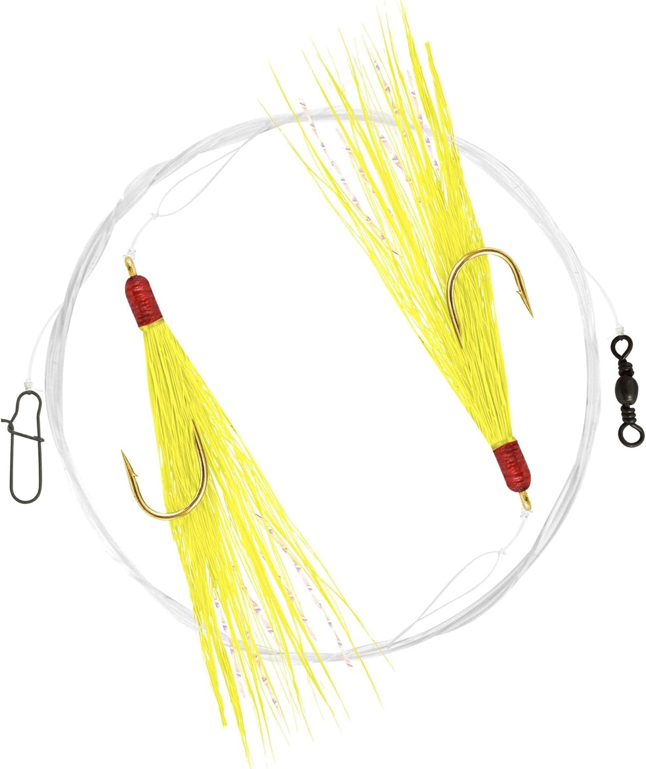 Amazon.com : Apex Ap Perch Maraflash Rig Yellow Fishing-Equipment ...