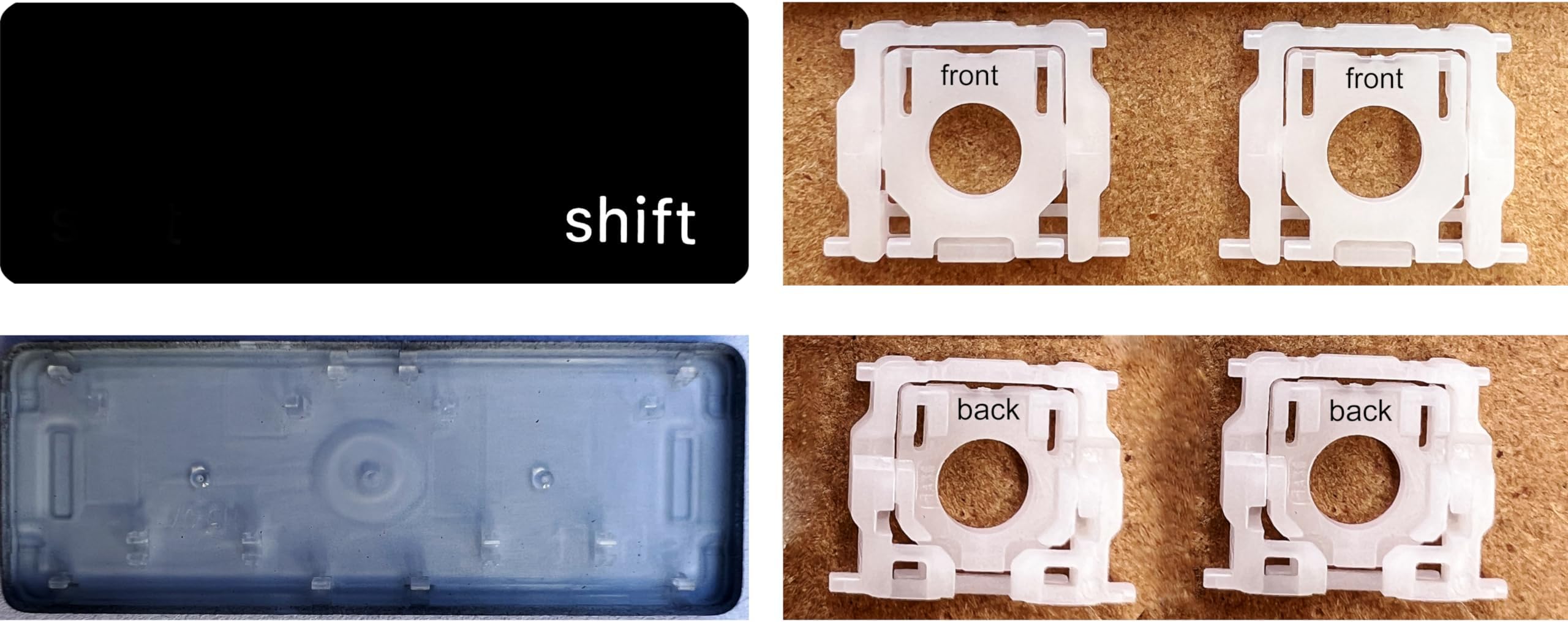 Amazon.com: Dolphin.dyl Replacement Individual Key Cap with Hinge for ...