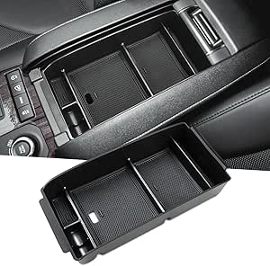 Amazon.com: MARCHFA Center Console Organizer Tray Compatible for Toyota Highlander 2024 2023 ...