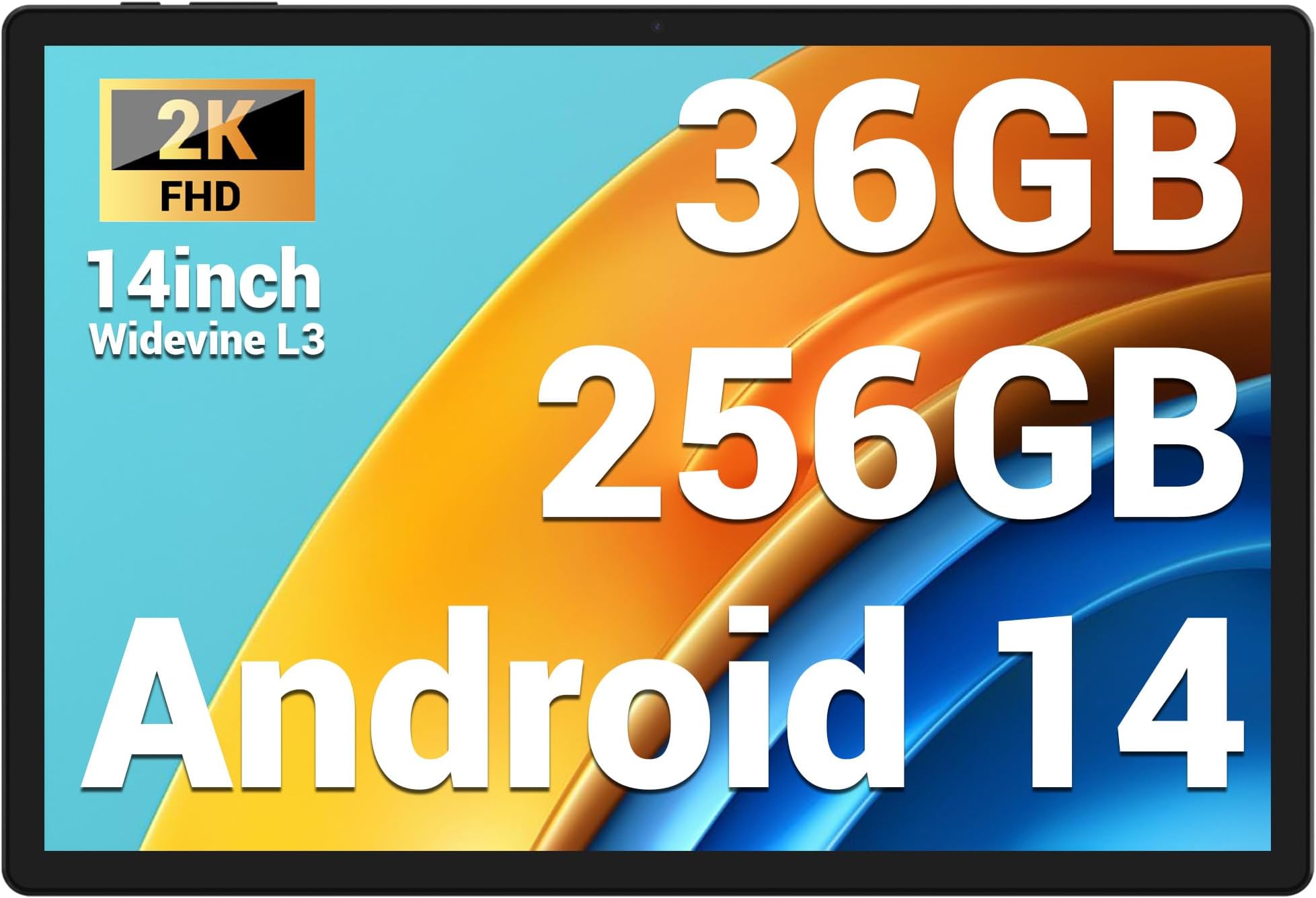 DEERTiME 14 Android Tablet – 10.1 Inch Tablet 22GB RAM + 128GB ROM (TF 1TB) Touchscreen Tablet ...