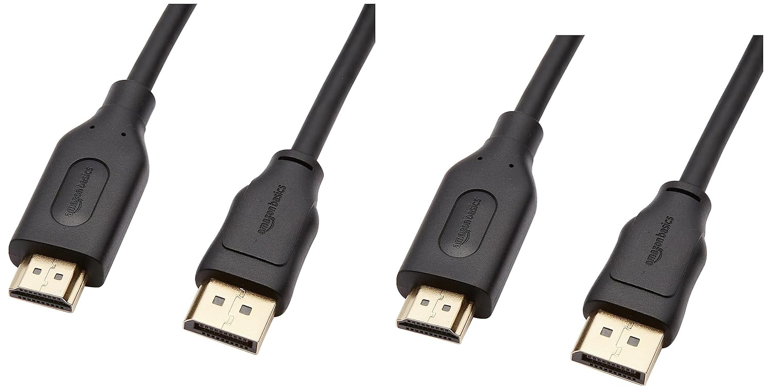 Buy Amazon Basics Uni-Directional DisplayPort to HDMI Video Display ...