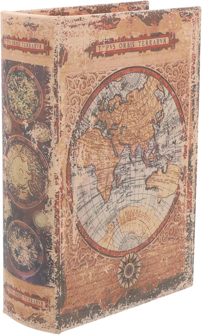 Vintage Fake Book Box, Retro Faux Book Storage Box Decorative Book ...