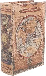 Vintage Fake Book Box, Retro Faux Book Storage Box Decorative Book ...