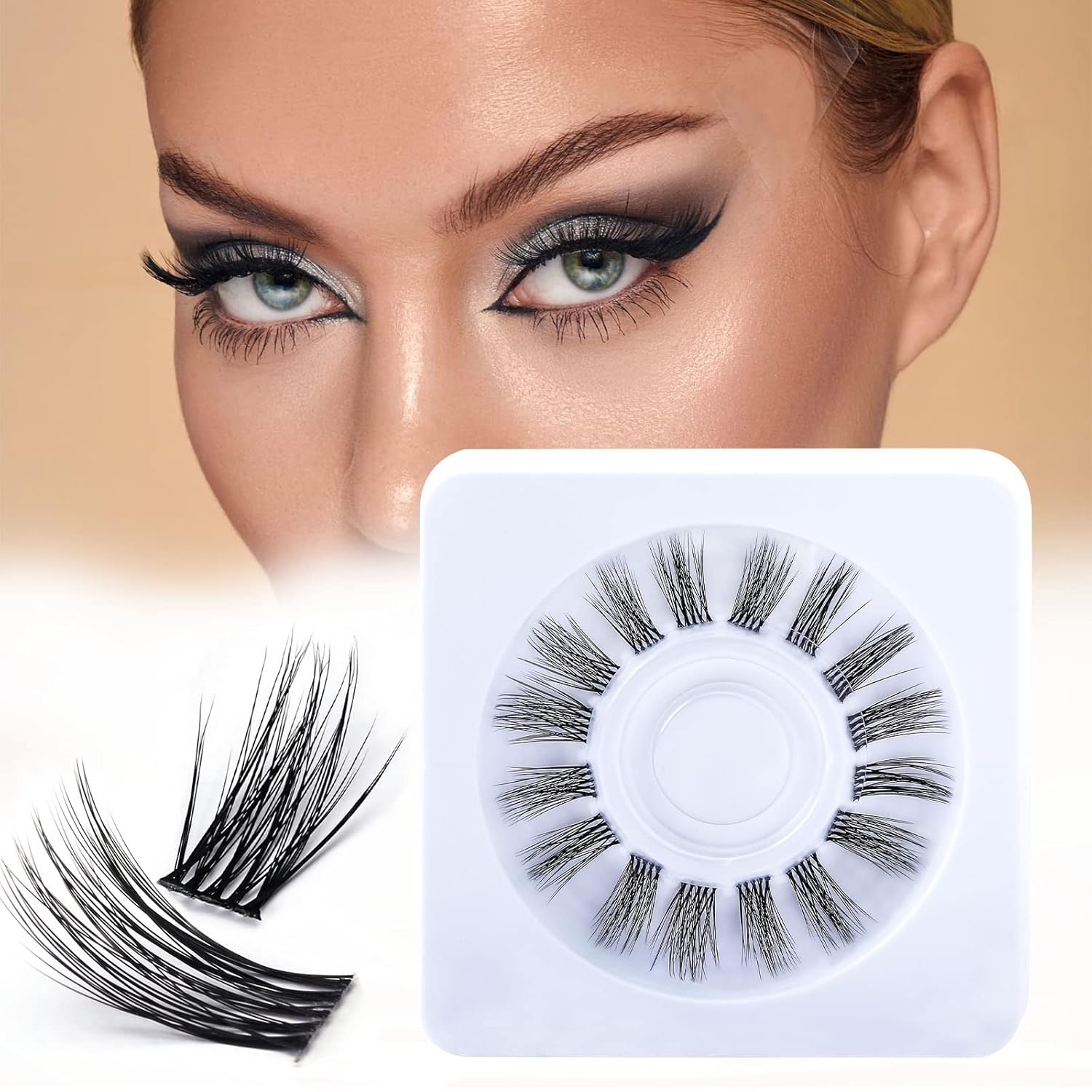 Amazon.com: MLEN DIARY 16pcs Eyelash clusters 0.07mm lash extensions c ...