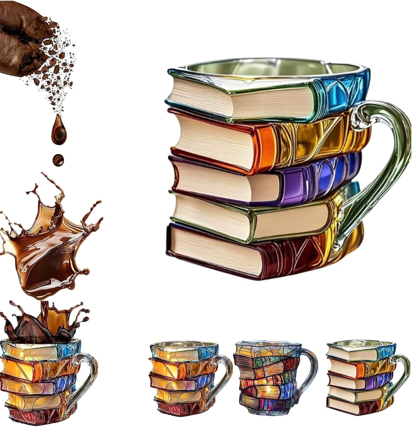Amazon.com: Bookhaven Mug, 11 0z Vueeze Bookhaven Mug, Iiipu Bookhavens Mugs, Novelty Stained ...