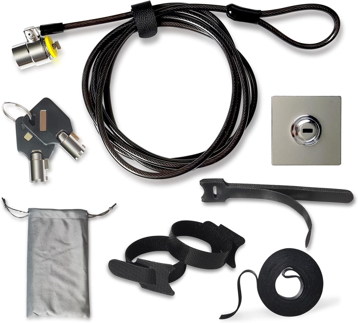 Amazon.com: Laptop Cable Lock Hardware Security Cable Lock Anti Theft ...