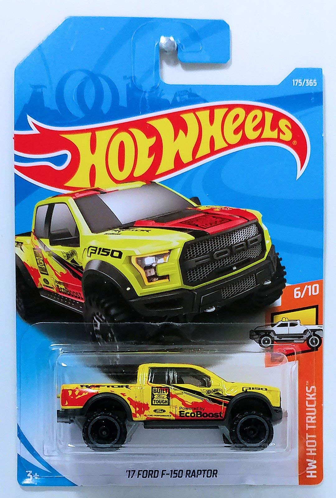 Yellow Ford Raptor