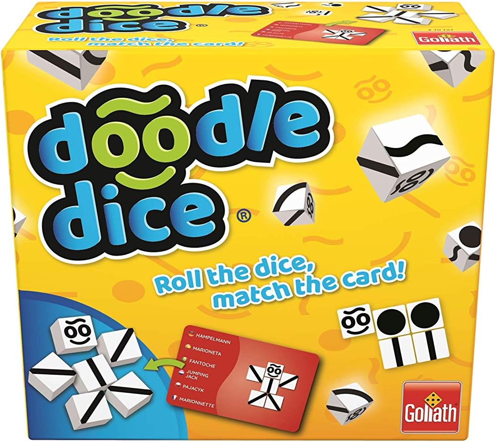 Goliath - Doodle Dice - The Exciting Dice Game - From 4 Years : Amazon ...