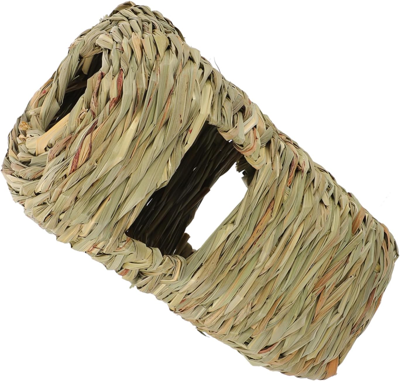 Amazon.com : Sosoport 1pc Grass Nest Handwoven Seagrass Tunnel Toy ...