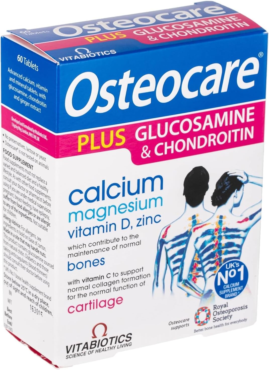 Amazon.com: Vitabiotics Osteocare Joint : Health & Household