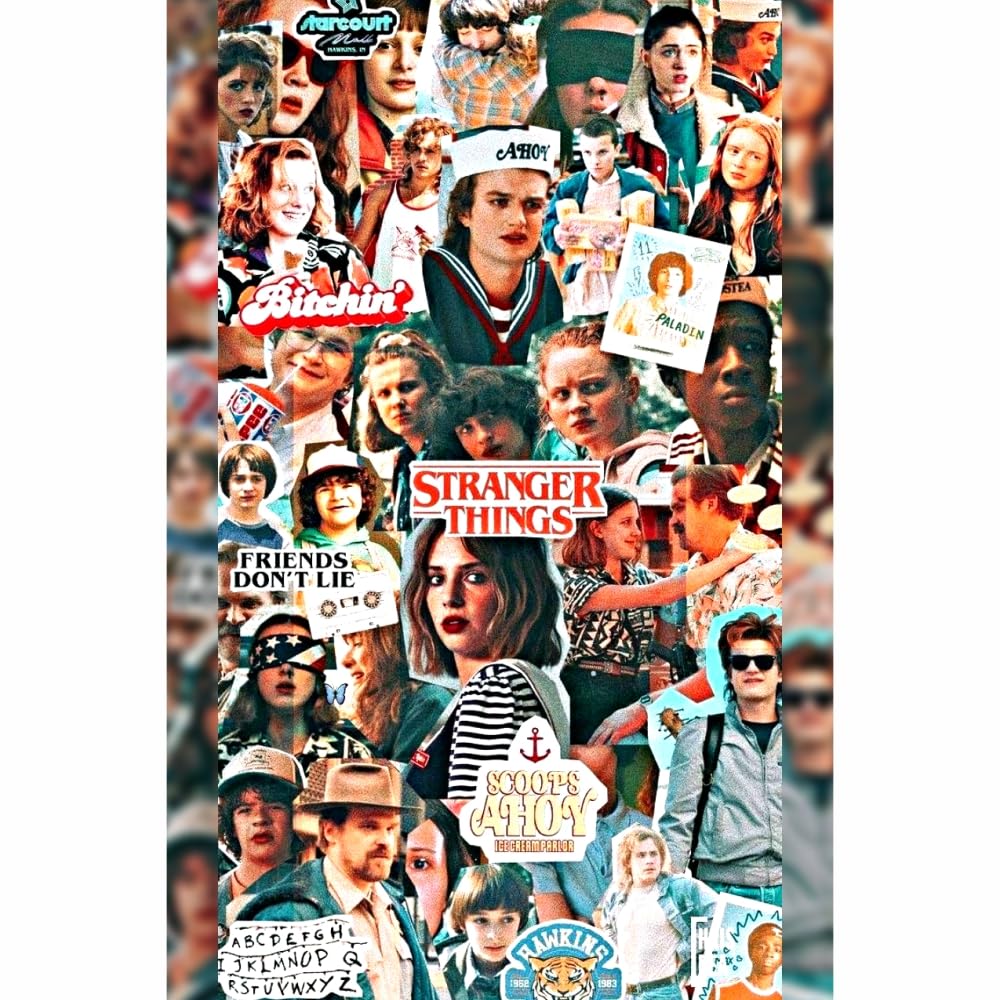 POSTER WALLAH Stranger Things Poster for Home Office and Student Room ...