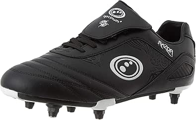 Amazon.com | Optimum Men's Football Shoe, Black Silver, 13 | Football