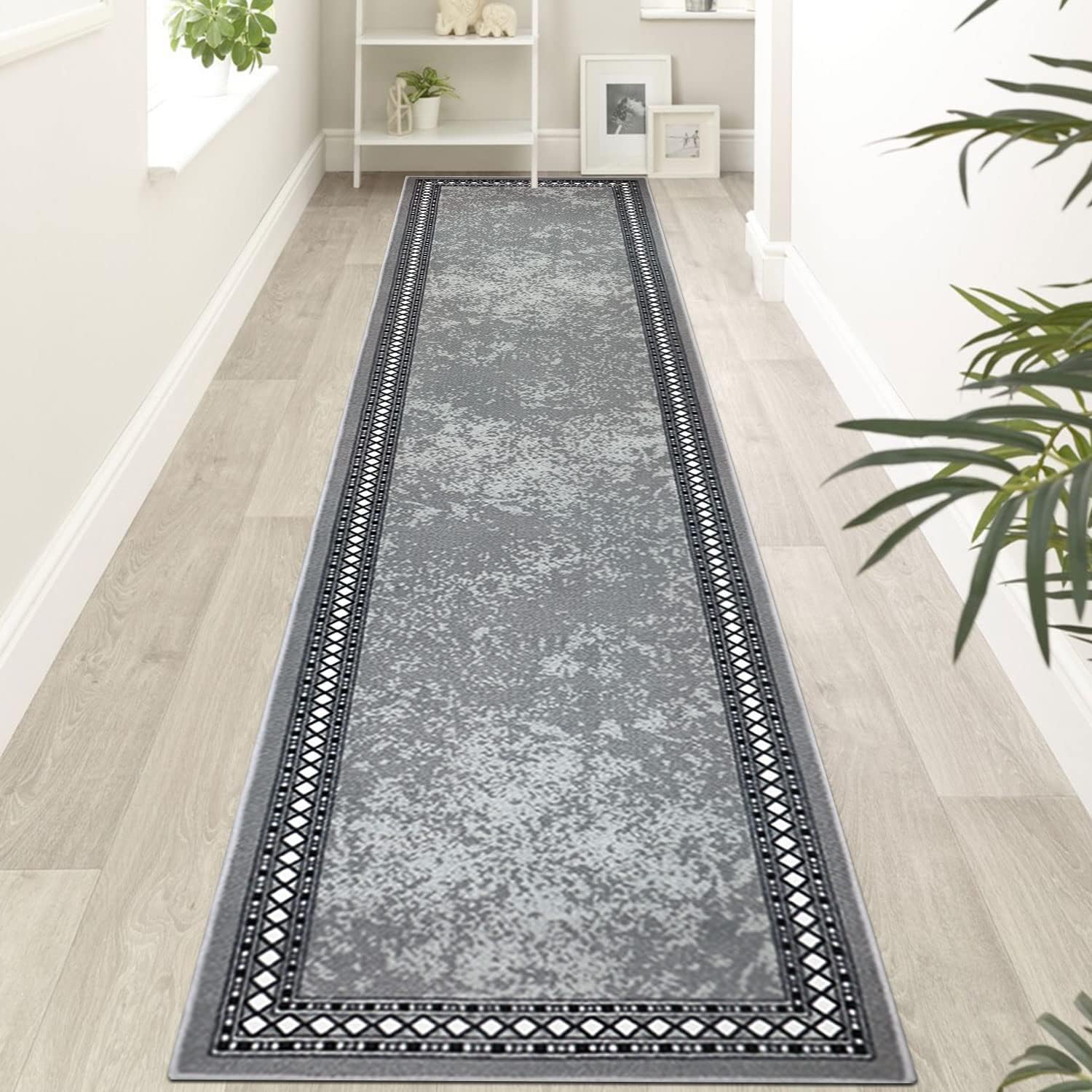 Homcomodar Runner Rug for Entryway 65x300cm Extra Long Hallway Rug ...