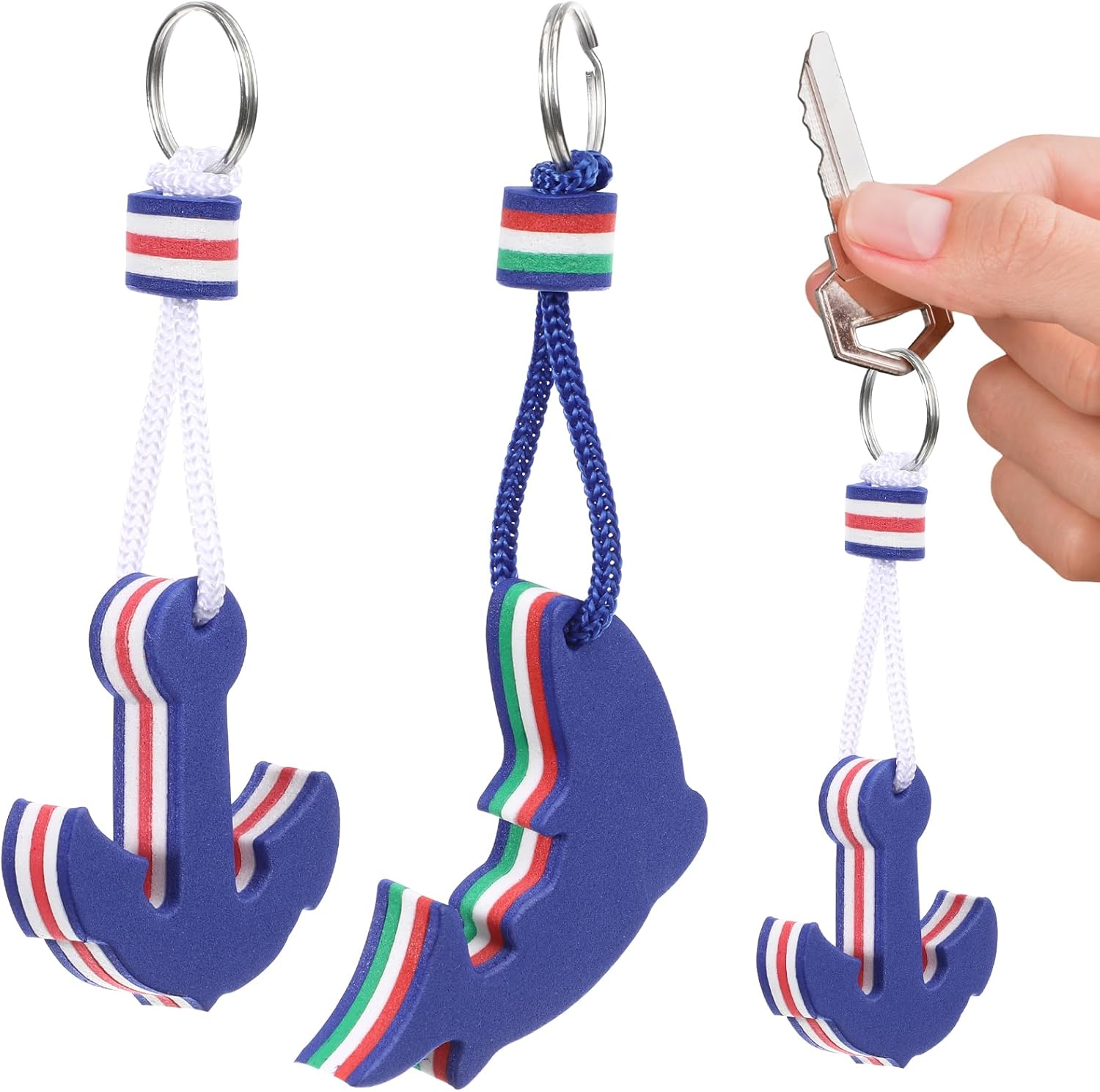 Amazon.com: Homoyoyo Float Key Ring Float Foam Keychain for Boating ...