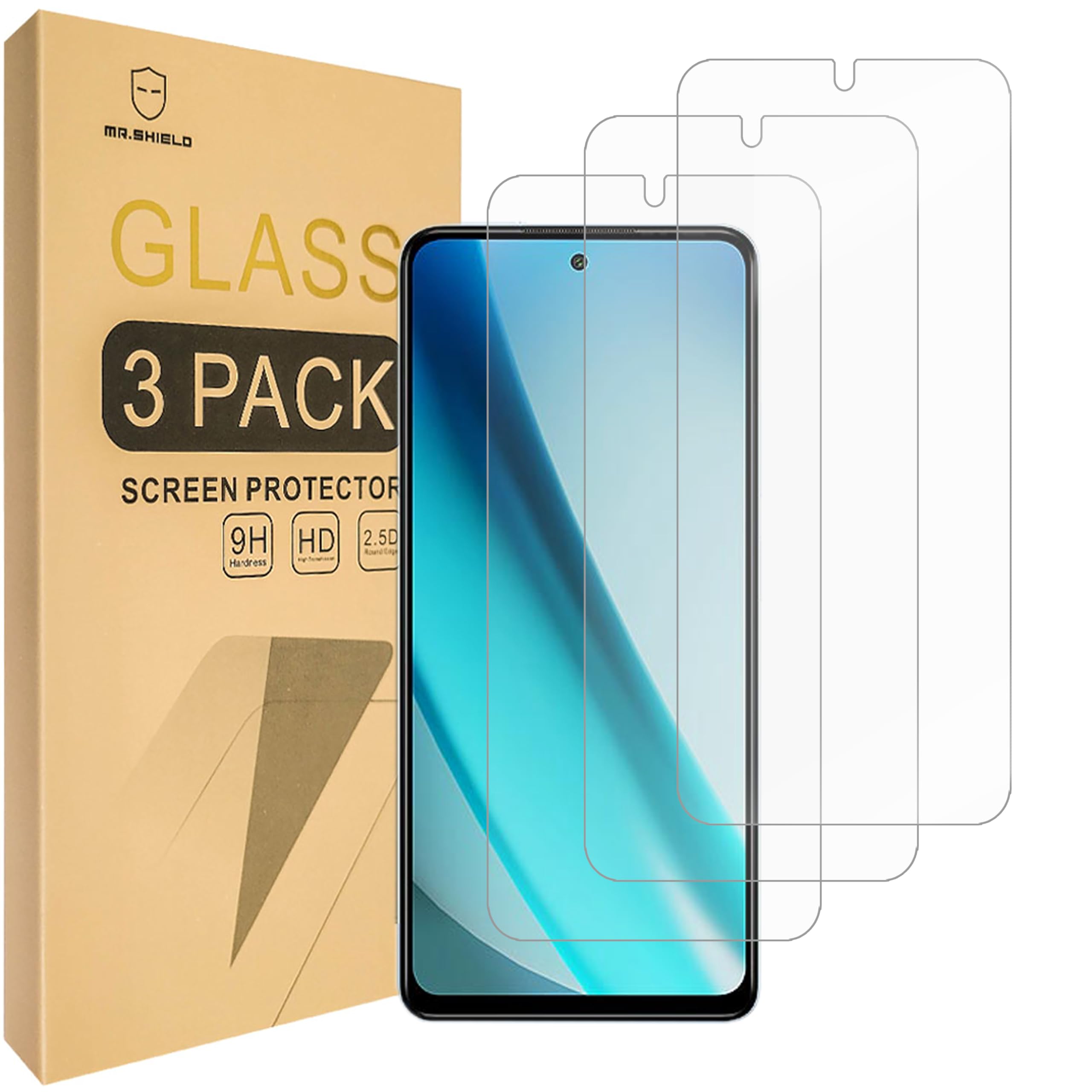 Amazon.com: Mr.Shield [3-Pack] Screen Protector For BLU G93 [Tempered ...