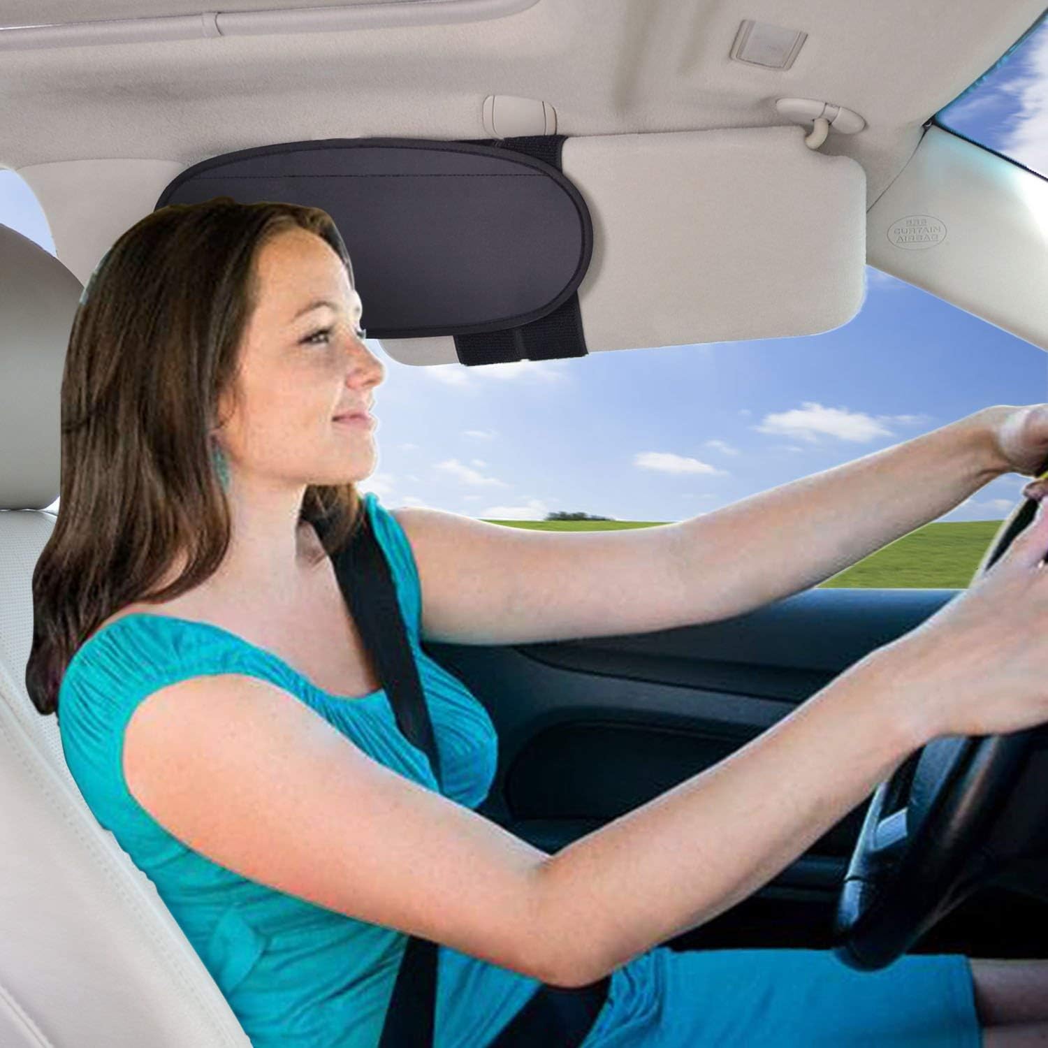 WANPOOL Car Visor Sunshade Extender, Window Shade, Anti-Glare Sun ...