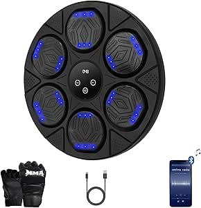 Amazon.com : Music Boxing Machine, Bluetooth Boxing Traineing Machine ...