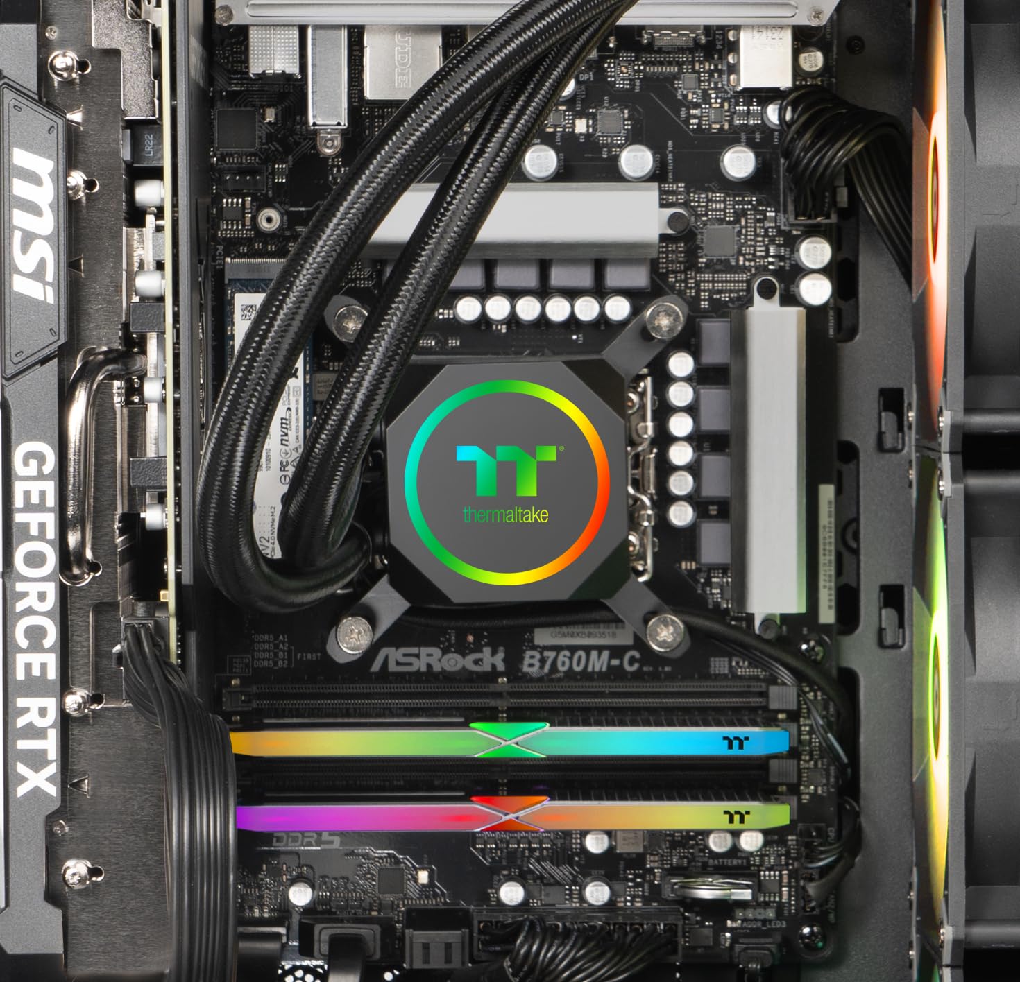 Snapklik.com : Thermaltake LCGS Reactor I90 Gaming Desktop