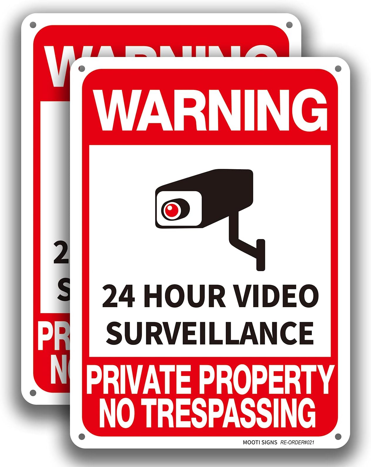 Amazon.com: 14x10 Inch Smile You're On Camera Signs for Video ...