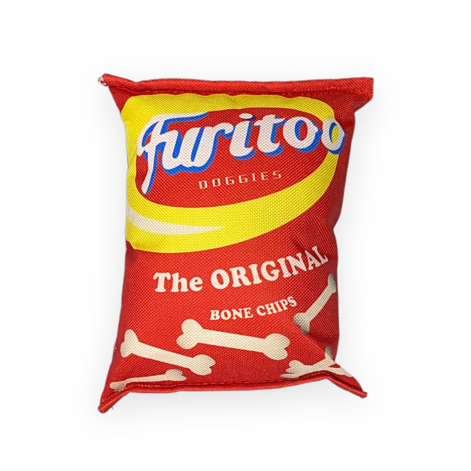 Buy Talking Dog Club | Furito Chips Dog Toy | Soft Squeaky Plush Dog ...