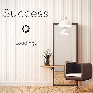 Amazon.com: Success Vinyl Wall Decal Office Space Inspire Motivational ...