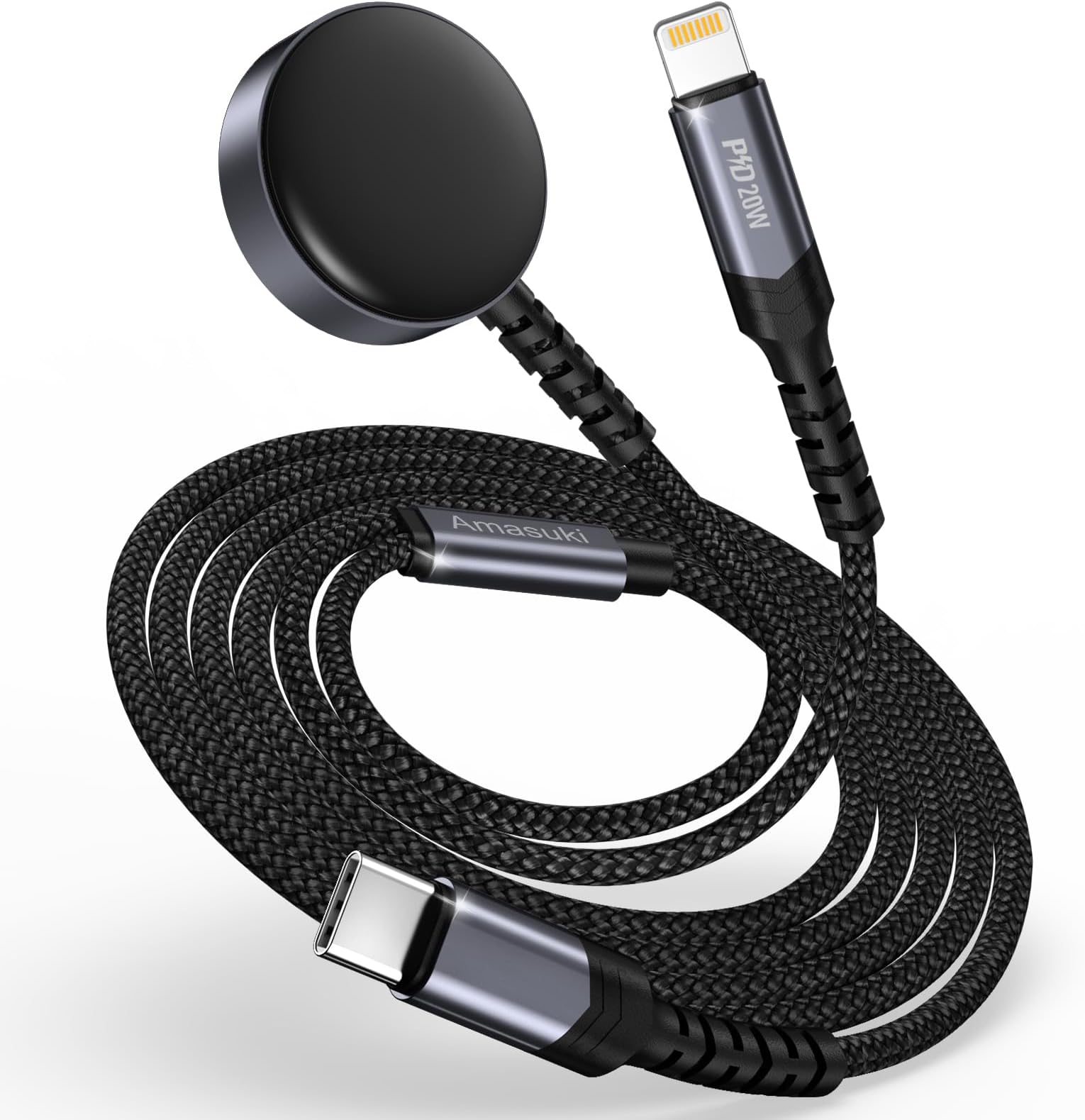 Amazon.com: 5W Fast for Apple Watch Charger USB C [MFi Certified ...